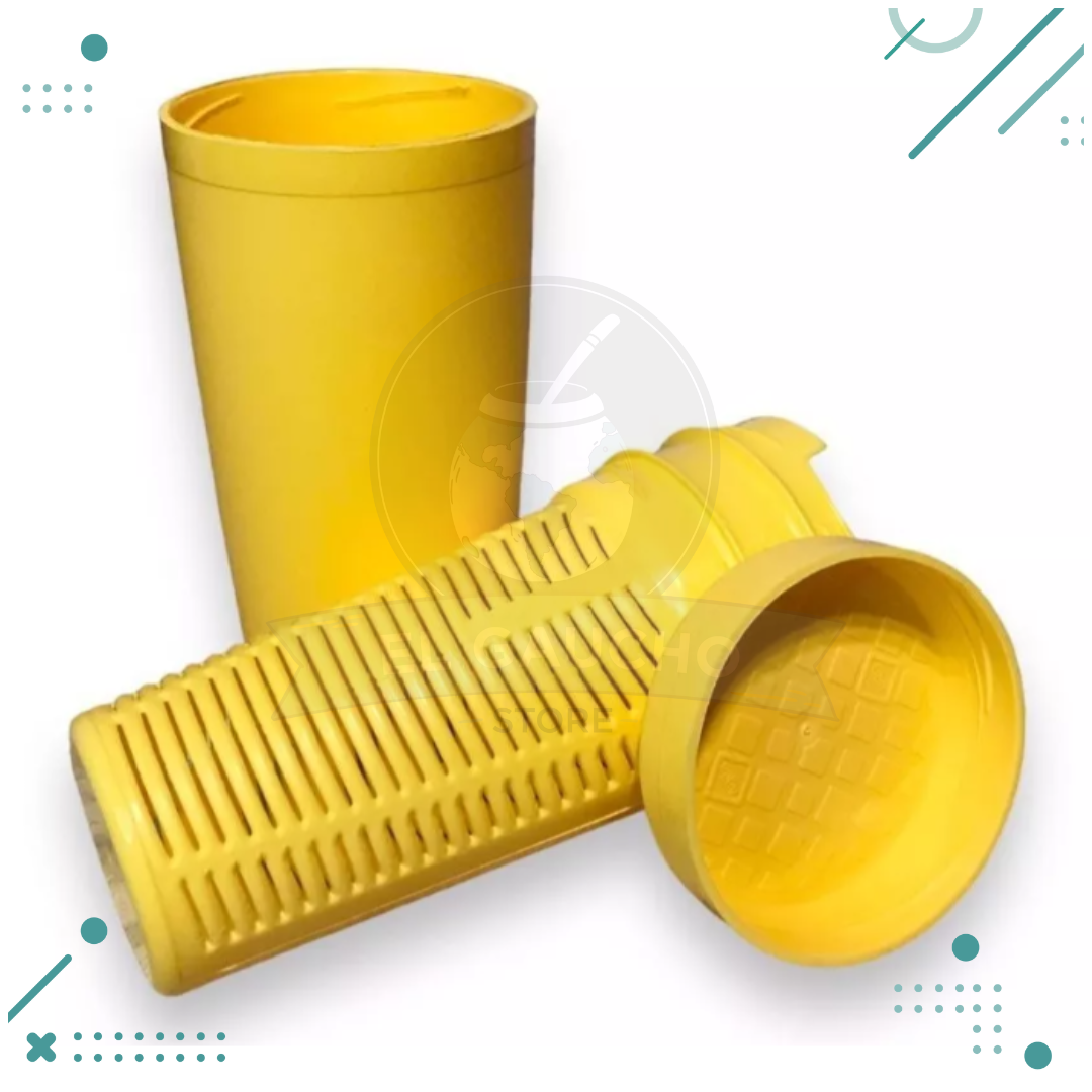 Despolvillador Yerba Mate - Saca Polvo Color Amarillo - El Gaucho Store