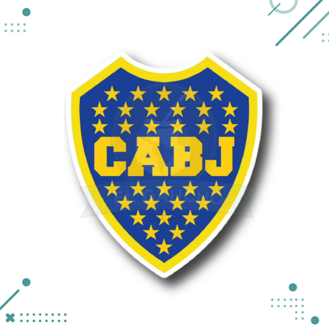 Sticker Boca Juniors - Escudo - El Gaucho Store