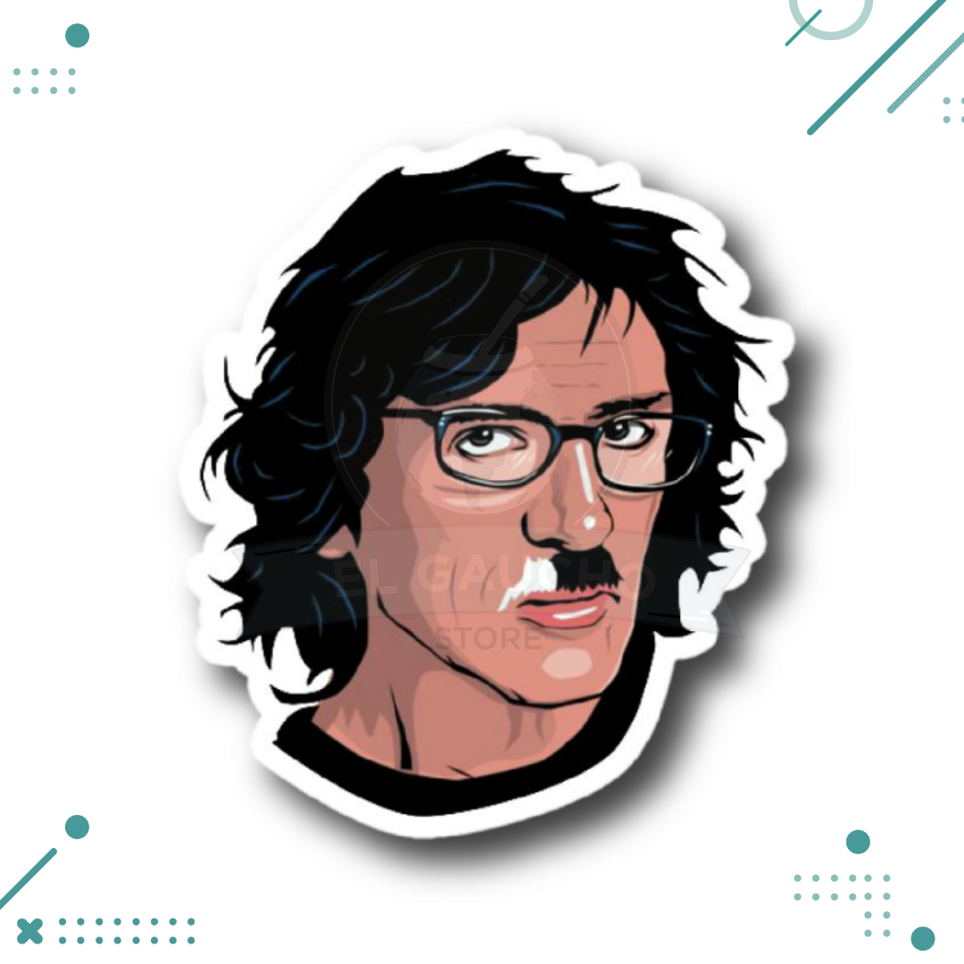 Sticker CHARLY GARCIA - El Gaucho Store