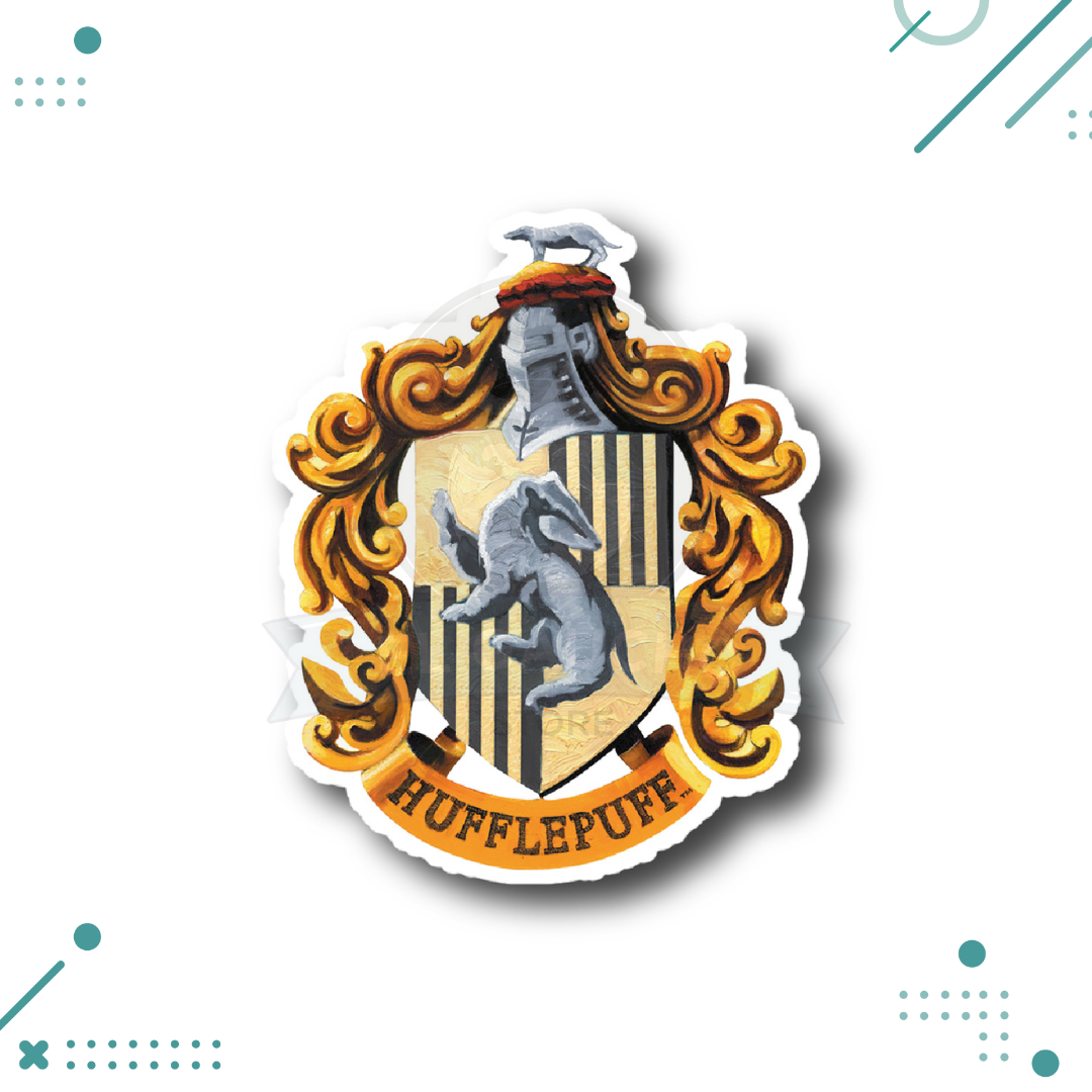 Sticker Harry Potter – Hufflepuff - El Gaucho Store