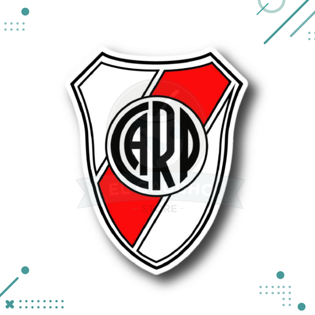 Sticker River - Escudo - El Gaucho Store