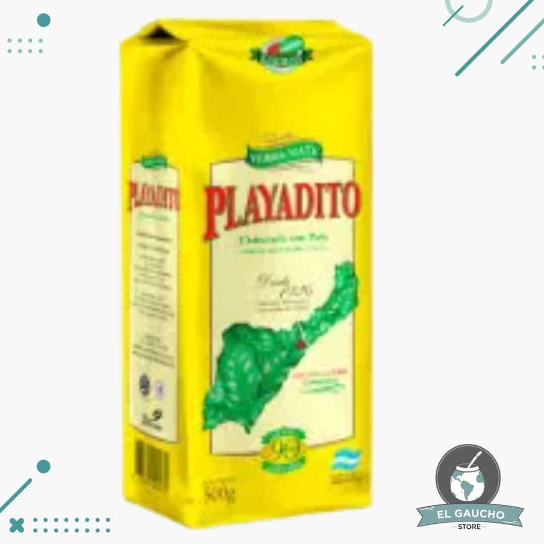 Yerba Mate Playadito Tradicional, Glúten Free (500gr.) - El Gaucho Store