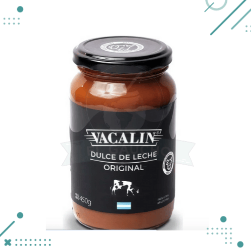 Dulce de Leche Vacalin, pote Vidrio (450gr) - El Gaucho Store