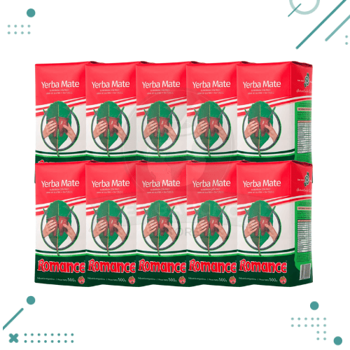 Yerba Mate Romance Original (500gr) (pack 10) (5kg) - El Gaucho Store