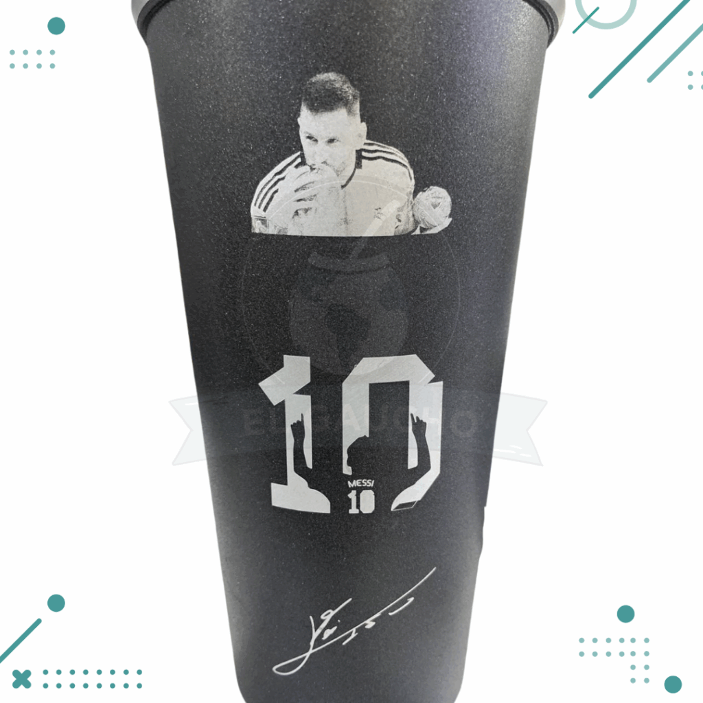 Vaso Fernet Aluminio MESSI - 10 - El Gaucho Store