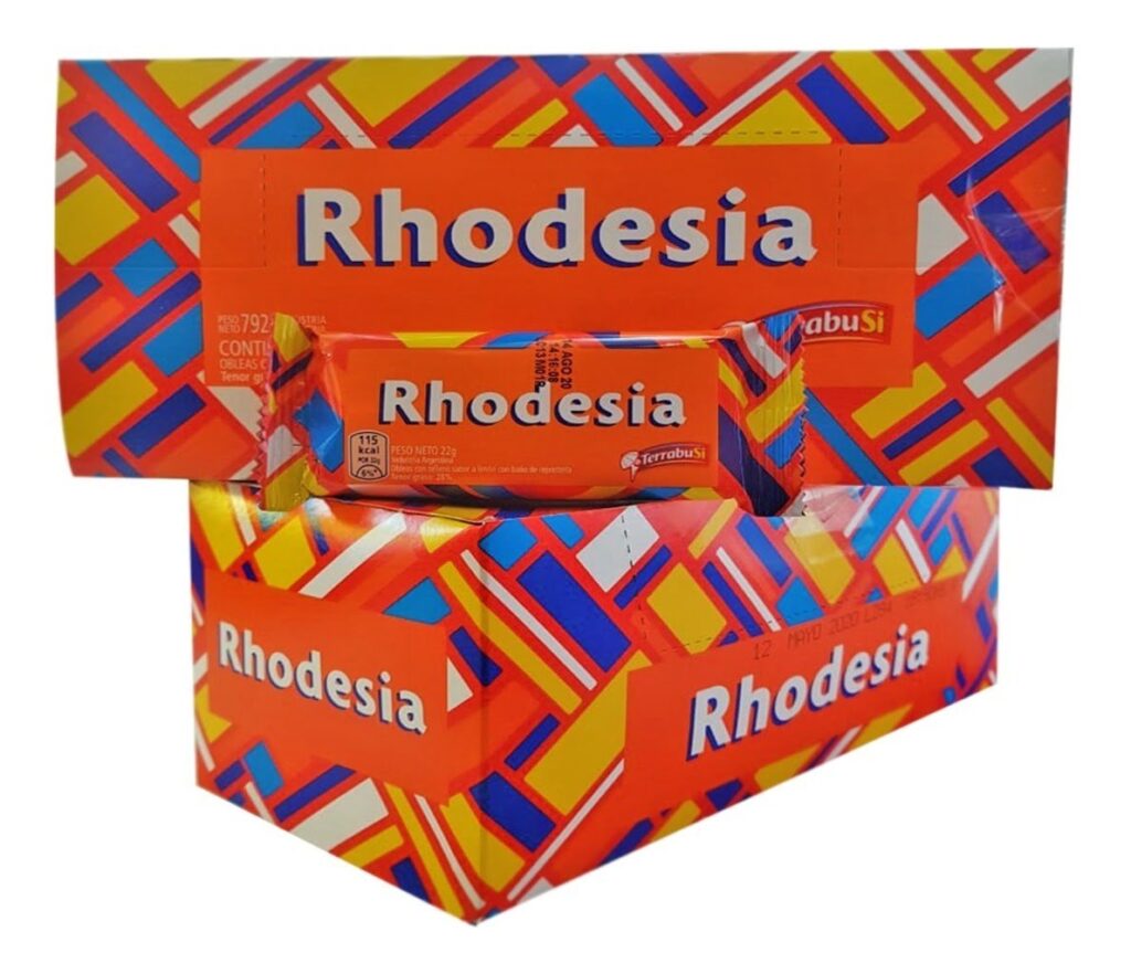 Rhodesia Oblea Caja 22g X36un. (790gr.) - El Gaucho Store