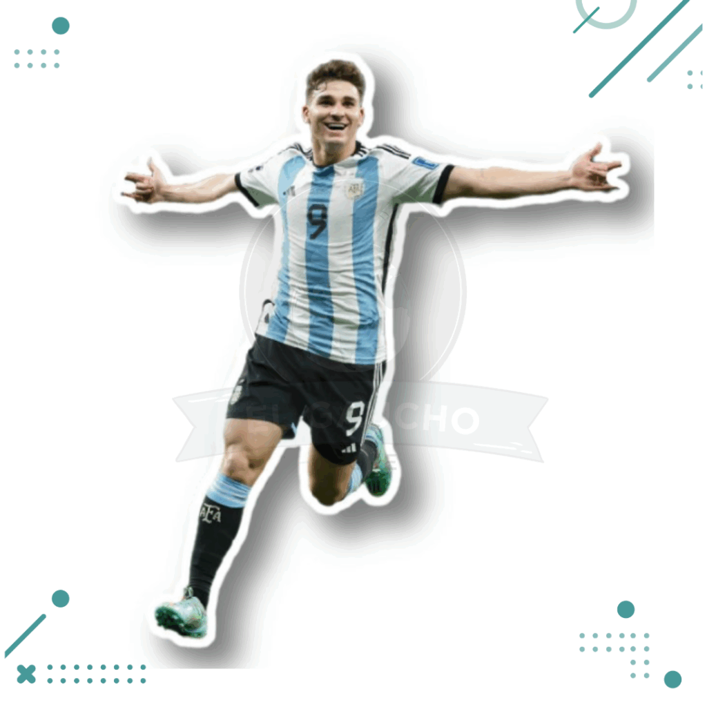 Sticker Selección Argentina – Julian Alvarez - El Gaucho Store